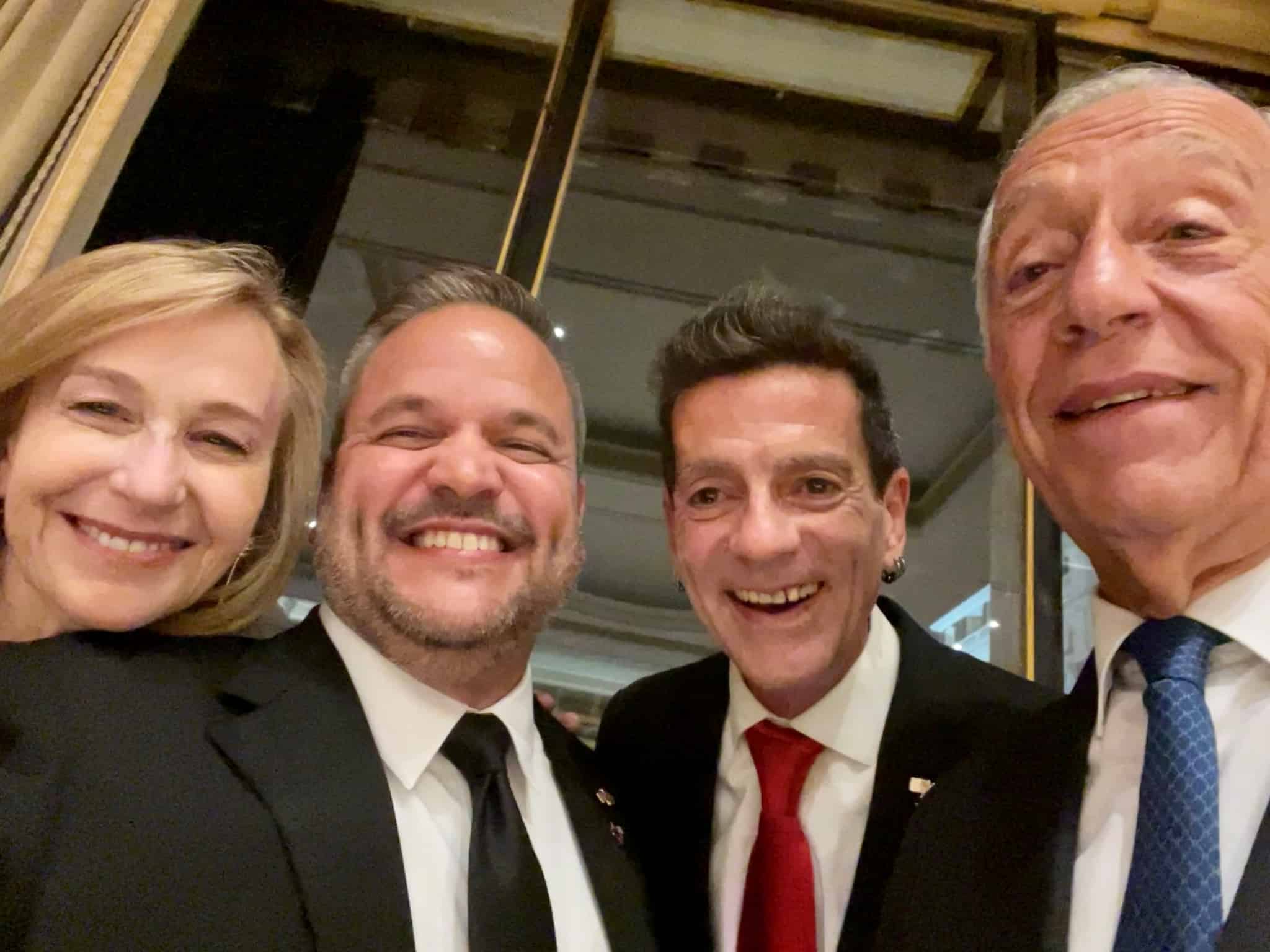 Victor Quiñones Meets The President of Portugal | Virtual-Q